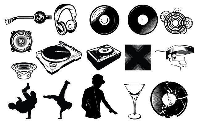 Dee Jay Vector Pack, an Illustration by Go Media's Arsenal