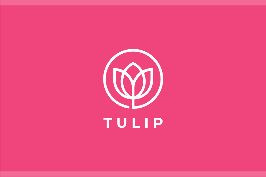 Tulip Logo Template, a Branding & Logo Template by yopie