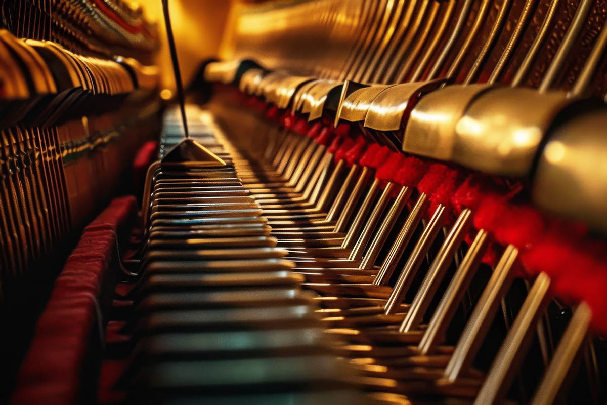 Abstract musical instruments, a Decorative Illustration by Handmadefont ...