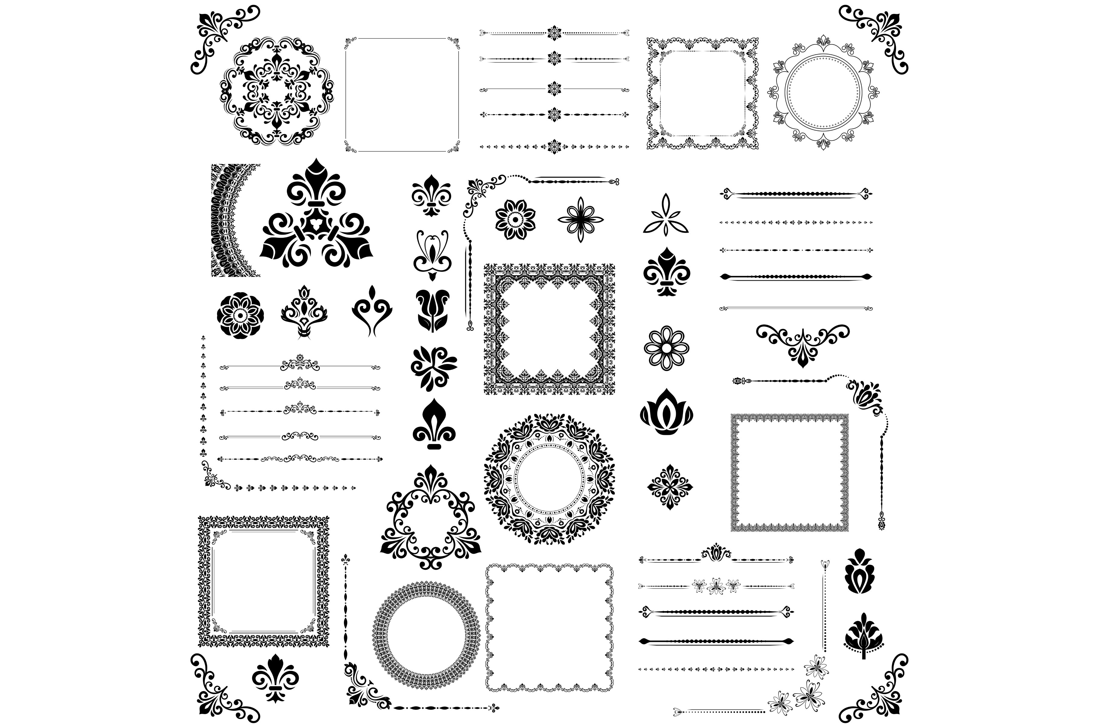 Vintage Big Set of Classic Vector | Graphic Patterns ~ Creative Market