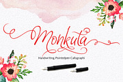 Monkuta Script, a Script Font by joelmaker | Creative Market