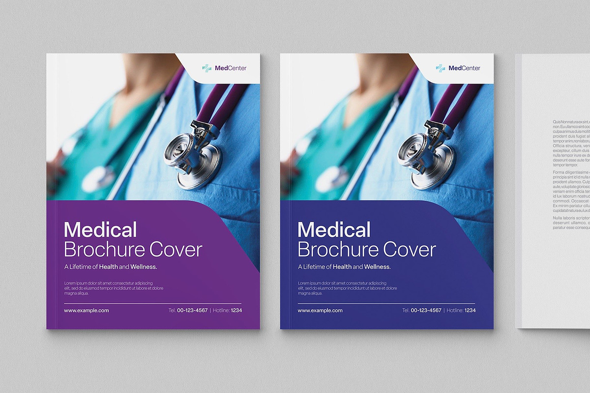 Medical Brochure Cover Template, a Brochure Template by BrandPacks