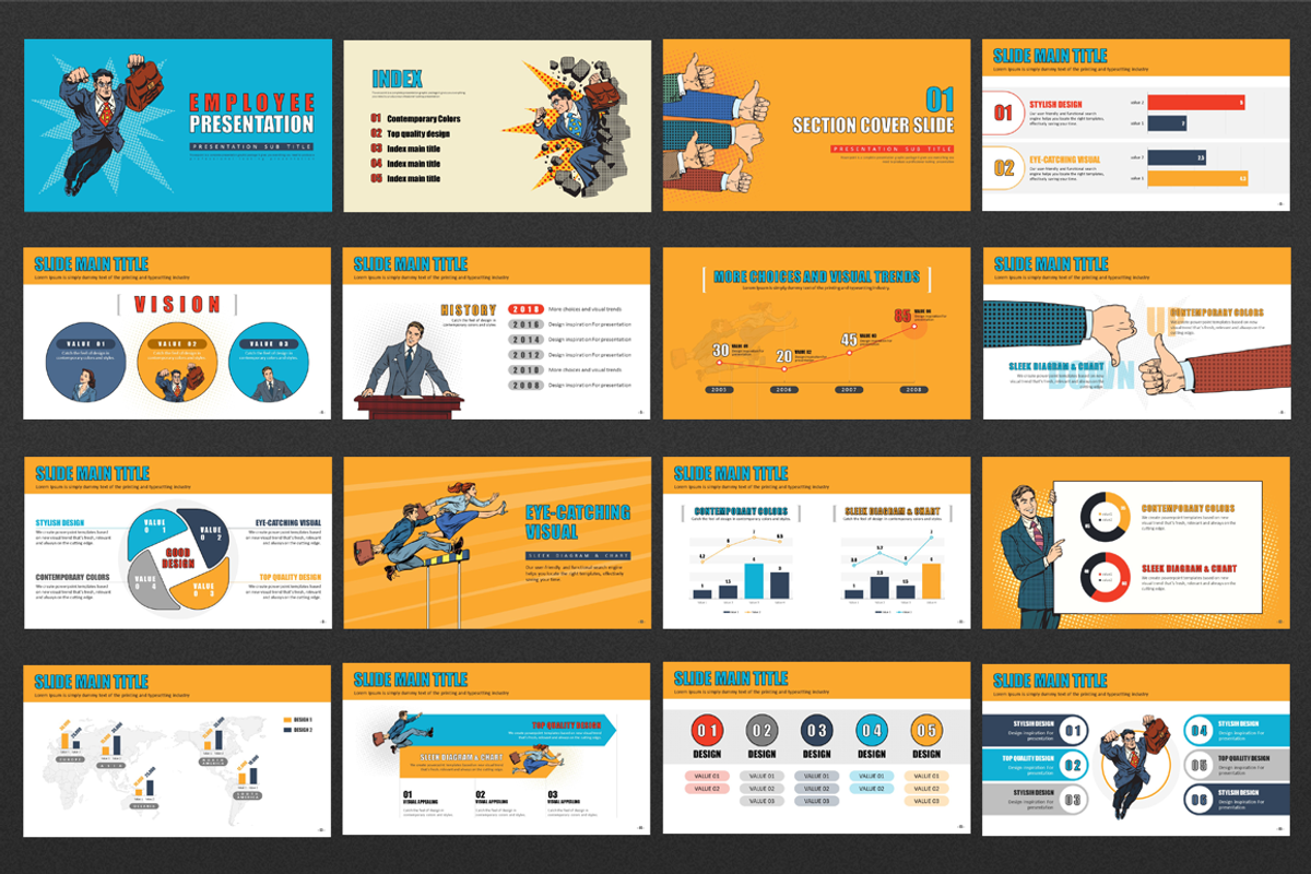 Employee Presentation, a Presentation Template by GoodPello