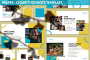 Helper - Charity Keynote Template, a Presentation Template by SlideFactory