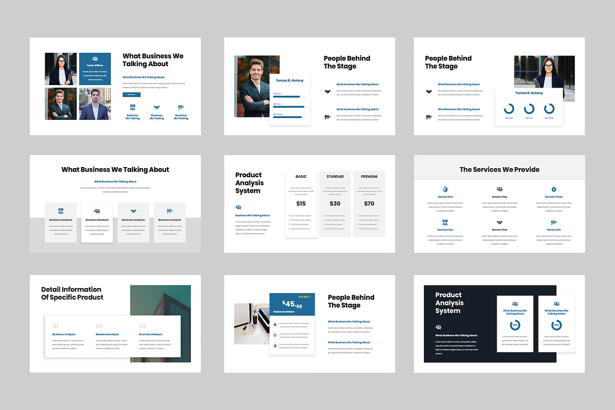 Marketmaker Powerpoint Template, a Presentation Template by TMint Creative