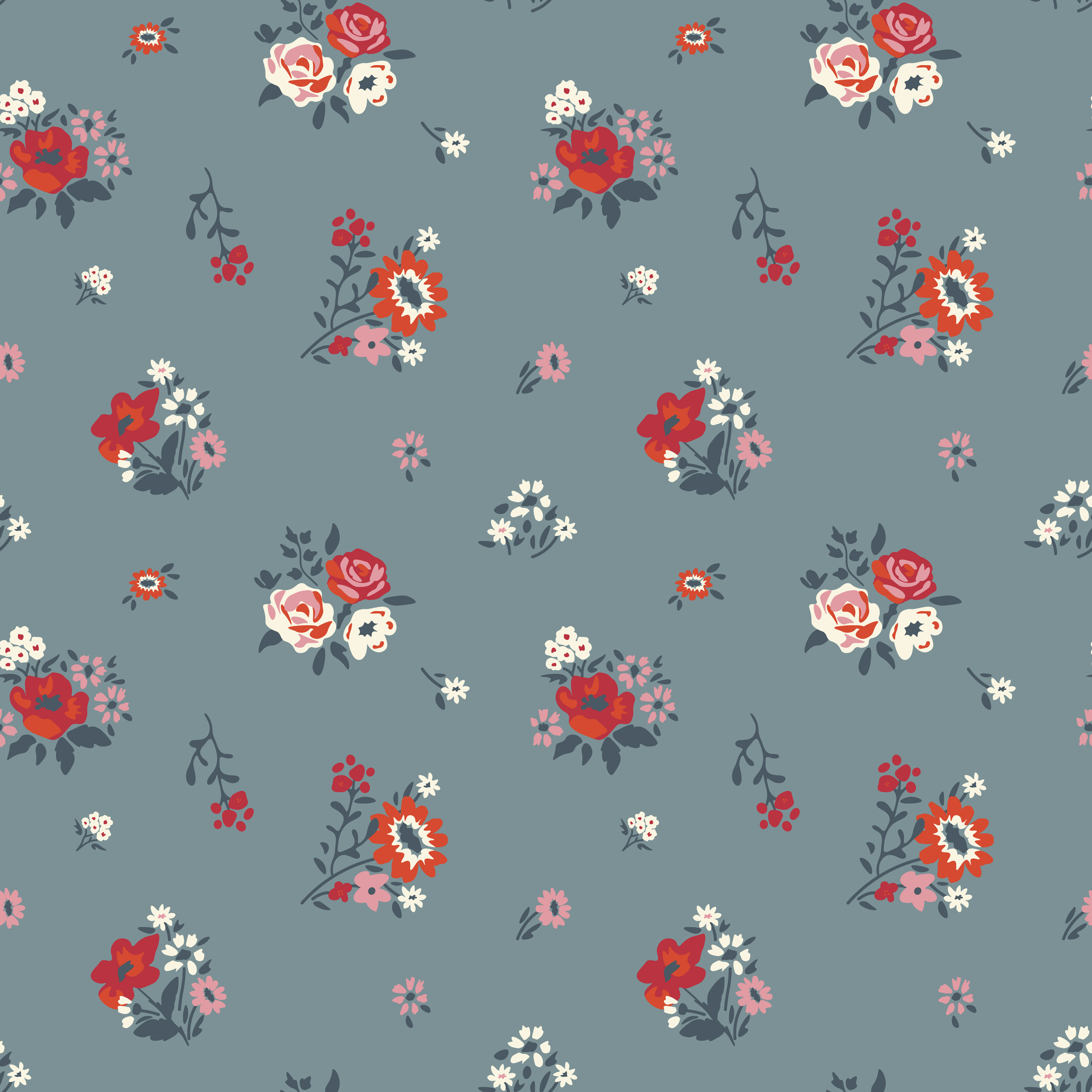 Seamless ditsy pattern, a Pattern Graphic by elyomys