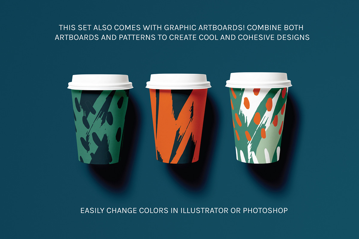 Abstract Collage | Design + Patterns, a Pattern Graphic by The ...