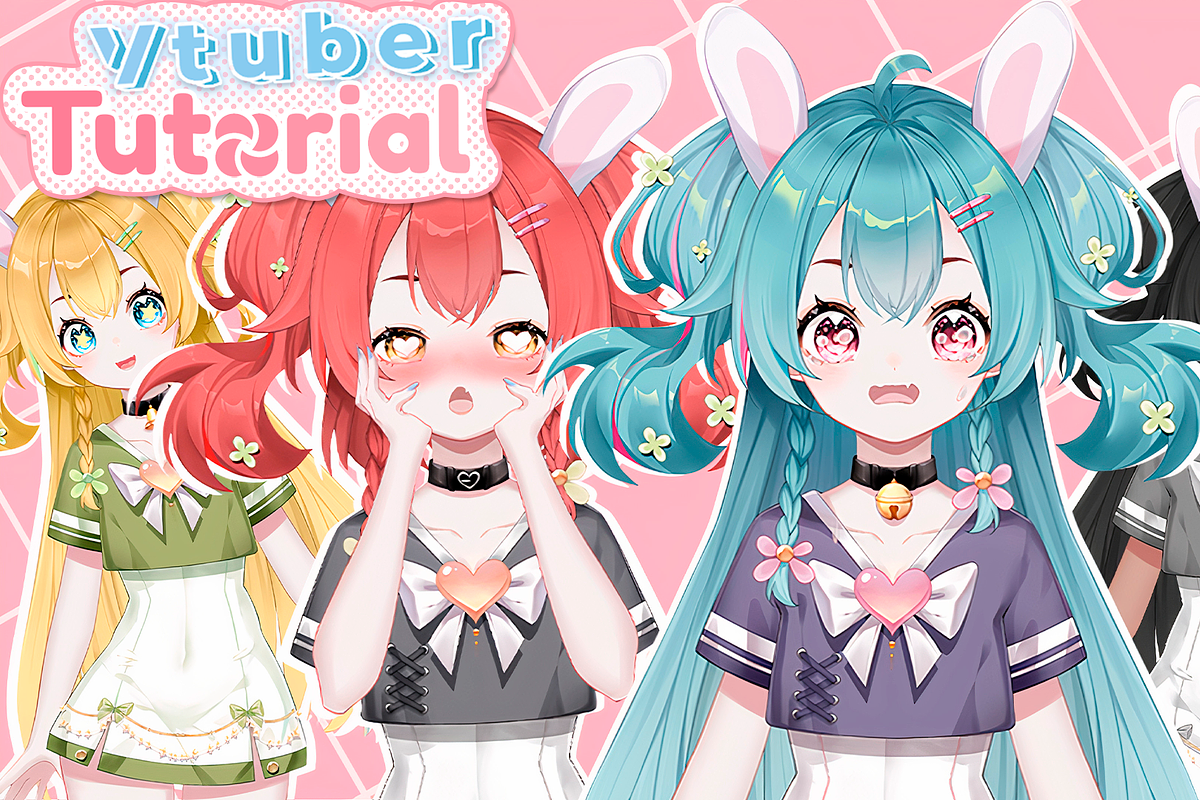 Girl Vtuber Model | Live2D