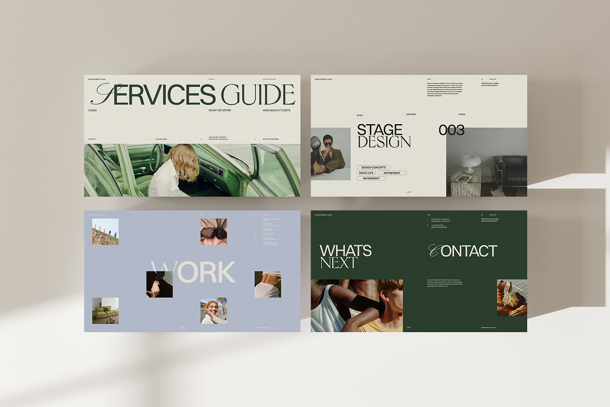 HAUS | Services Guide Studio Standard