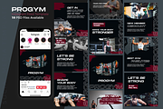 Progym - Instagram Post Template, a Social Media Template by UnicodeID