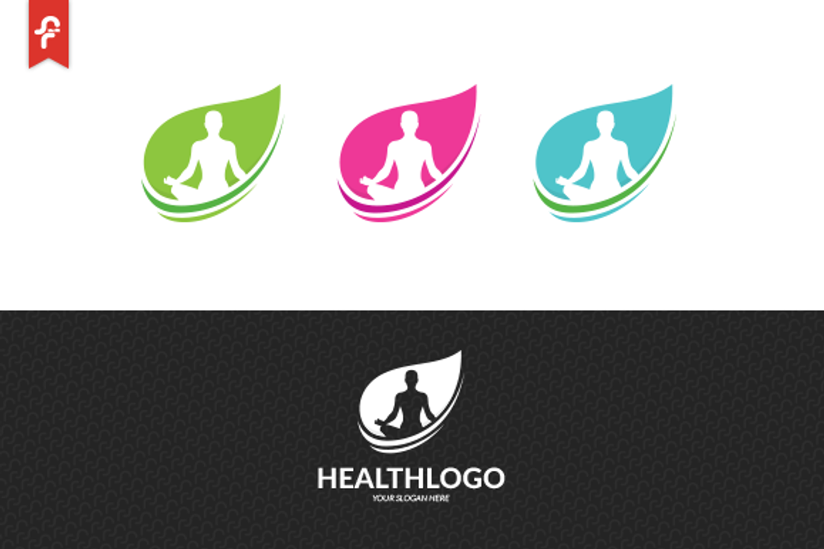 Health Logo, a Branding & Logo Template by ft.studio