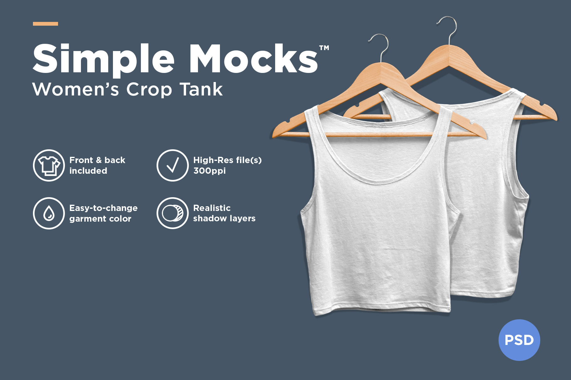 Women's Crop Tank Mockup, a Shirt Mockup by DesignSupply Co.