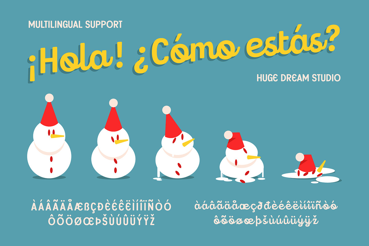 Dreampuffy – Display Cursive Font, a Sans Serif Font by Huge Dream Studio