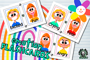 Emotion Colorfully Flashcards