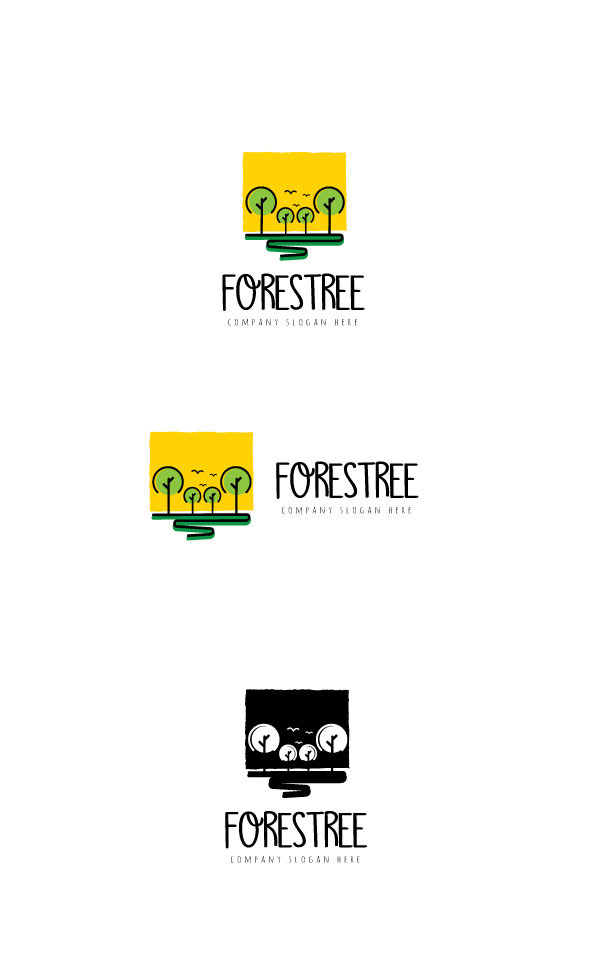 ForesTree Logo, a Branding & Logo Template by Mariyana