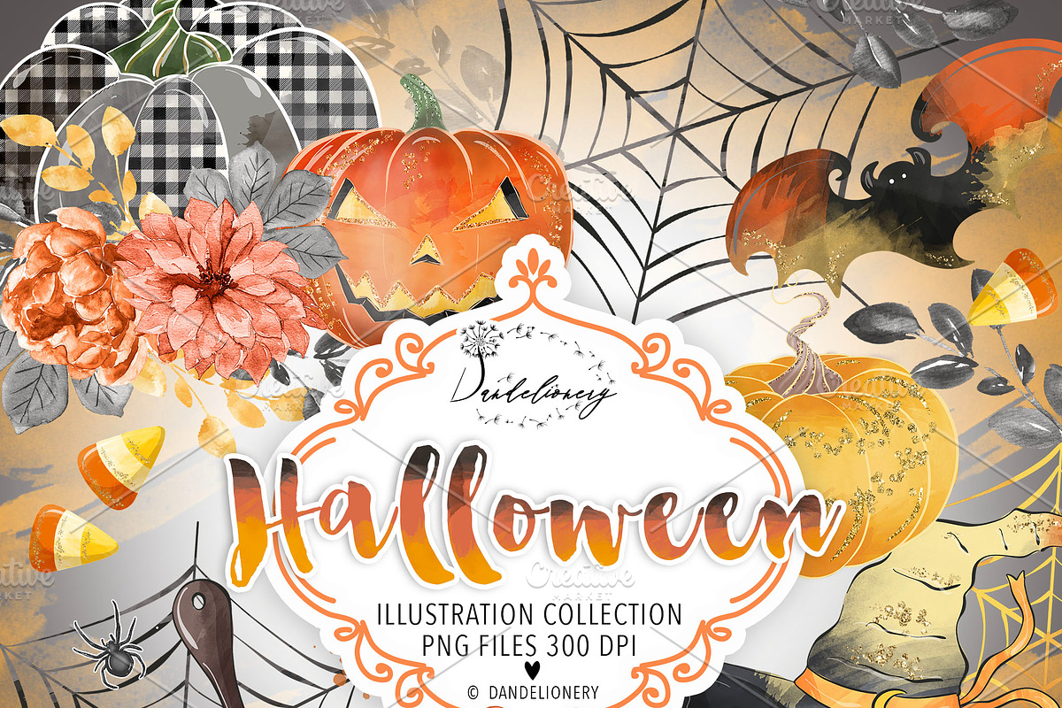 Halloween design, an Illustration by designloverstudio