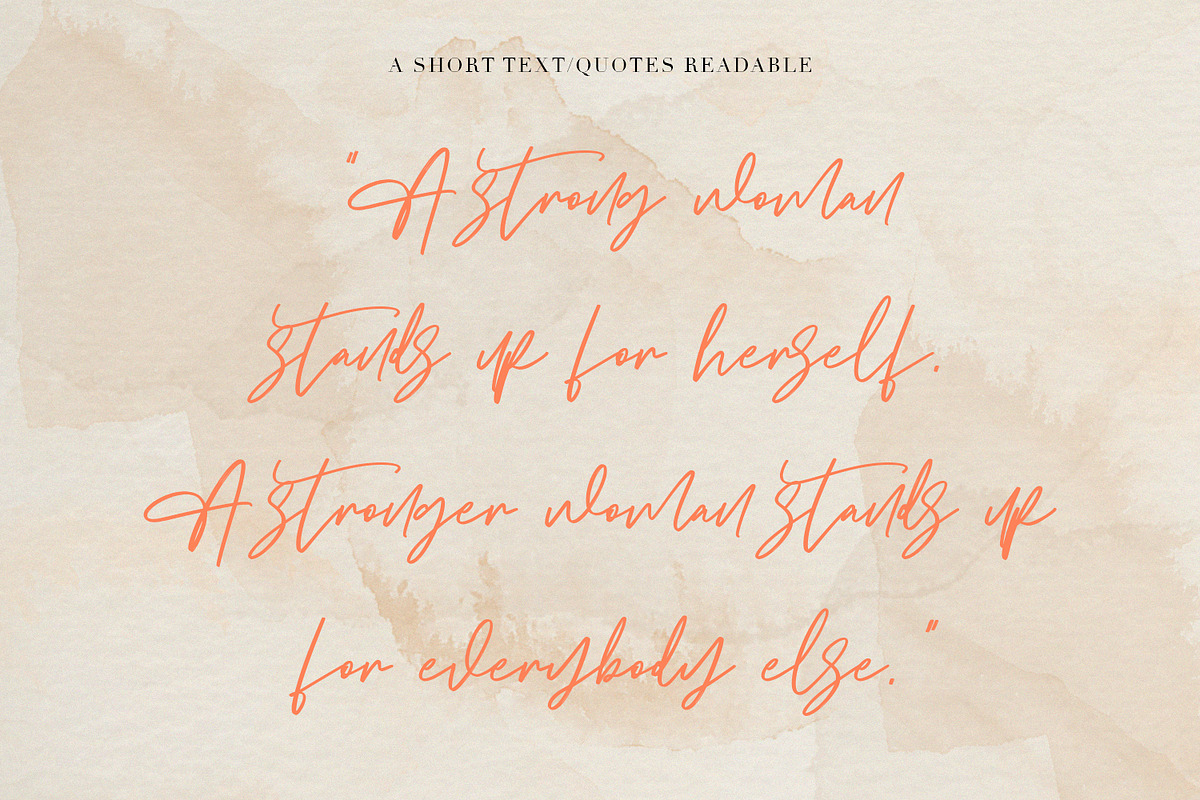 Echountter Slanted Brush Font, a Script Font by Maulana Creative
