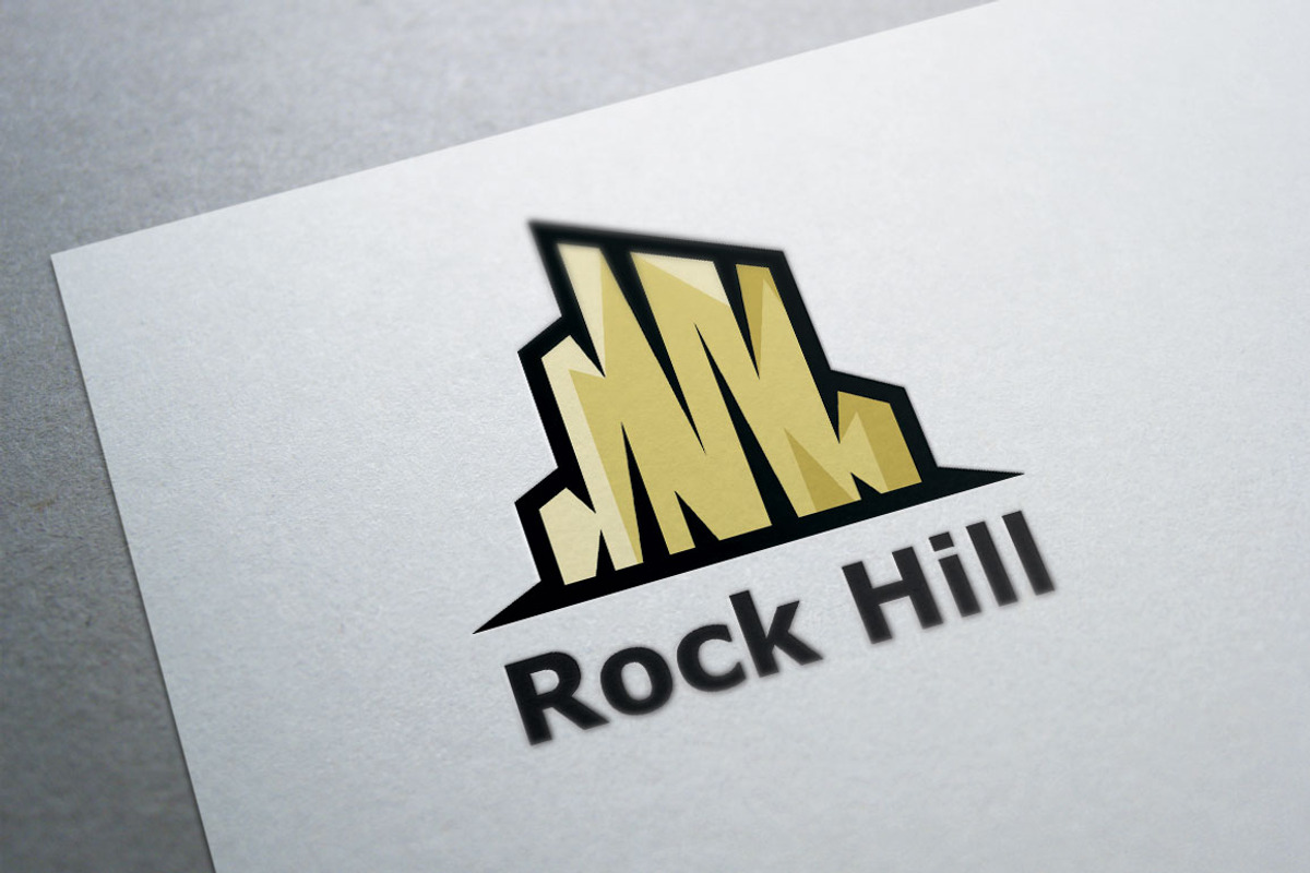 Rock Hill Logo Template, a Branding & Logo Template by Heavtryq Design ...