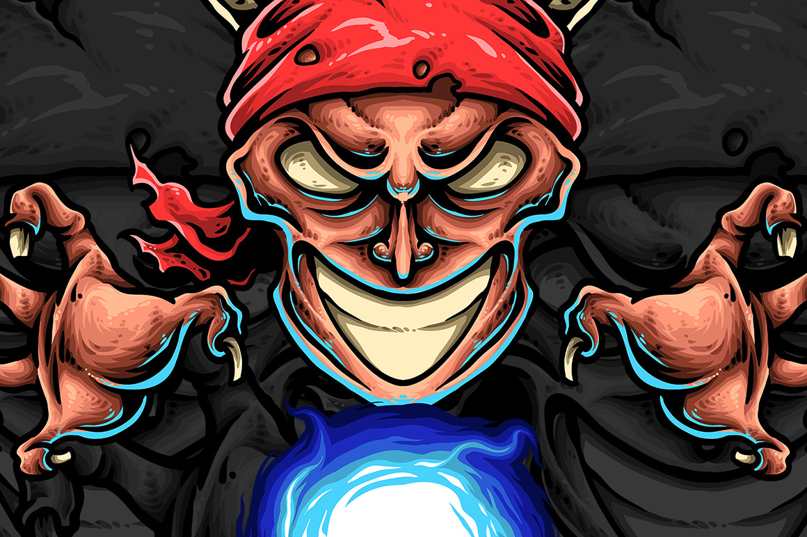 Pirate Magician, an Illustration by TSV Art Collective