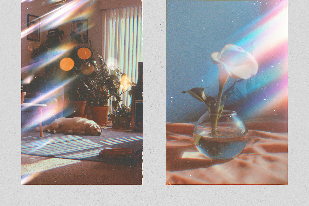 Nostalgia Film Overlays, a Texture Graphic by PhotoSpirit