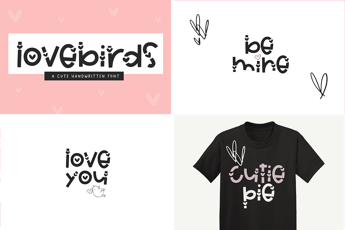 Font Bundle | Valentine's Day Fonts, a Script Font by KA Designs
