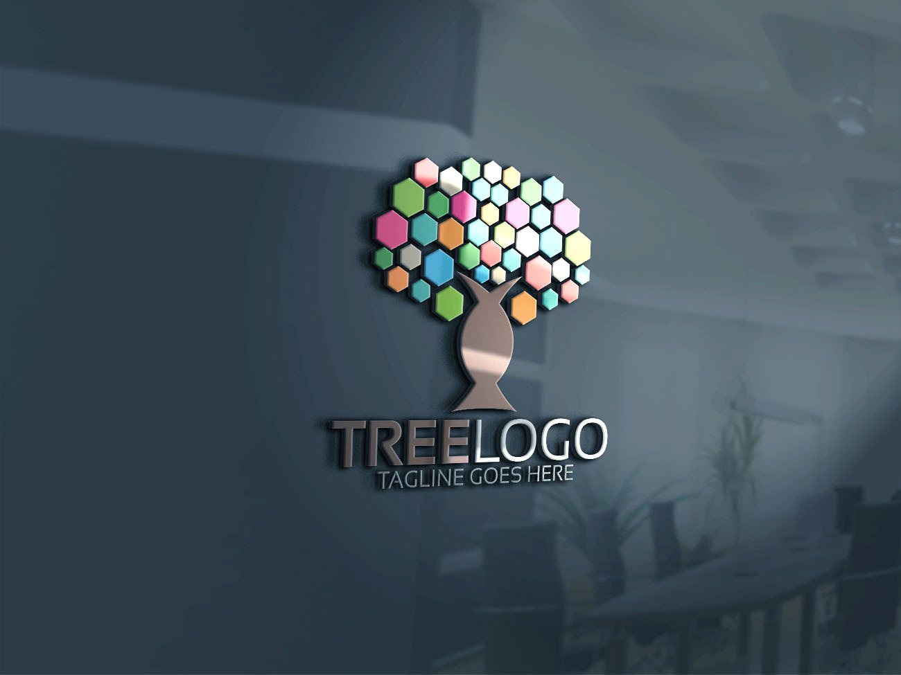 Color Tree Logo, a Branding & Logo Template by Josuf Media