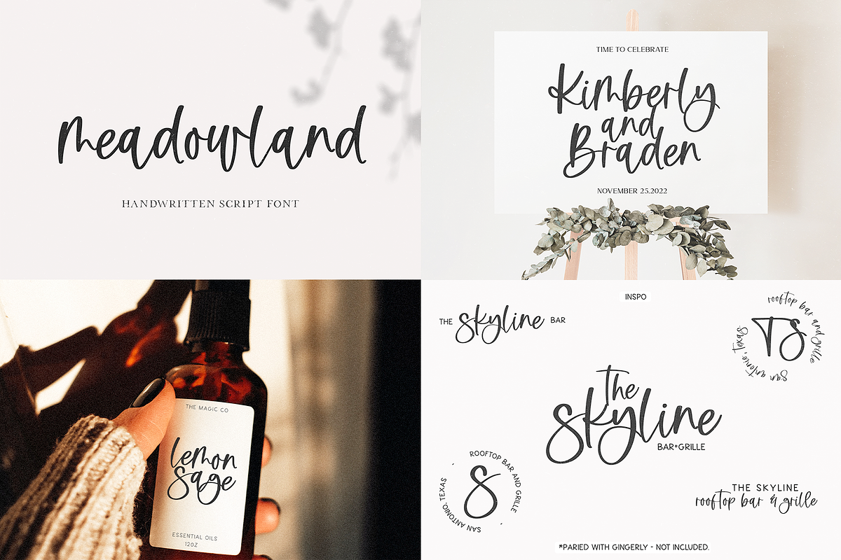 Modern Script FONT BUNDLE | Part 2, a Script Font by KA Designs
