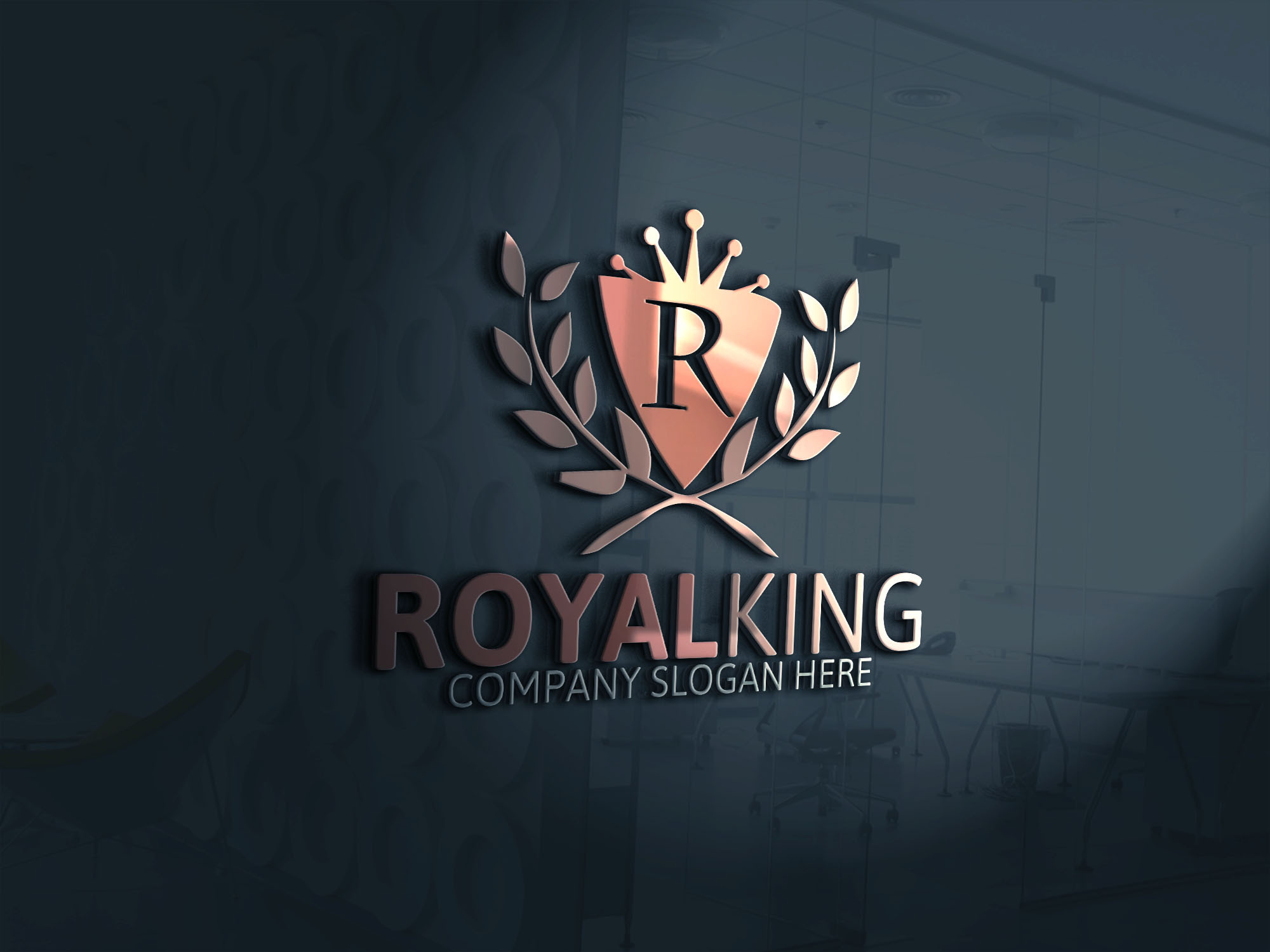 Royal King Logo, a Branding & Logo Template by Josuf Media