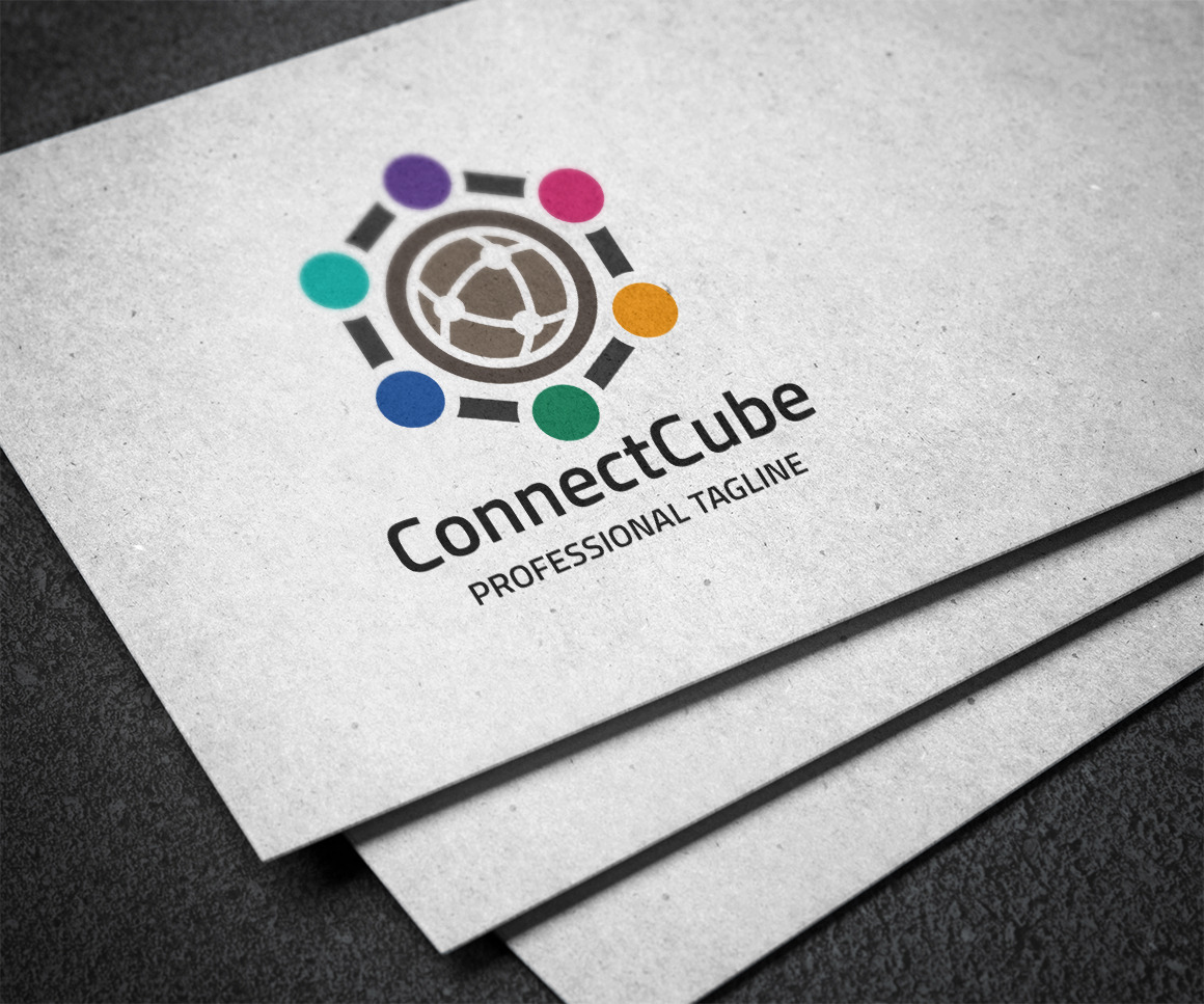 Connect Cube Logo, a Branding & Logo Template by Design_Planet