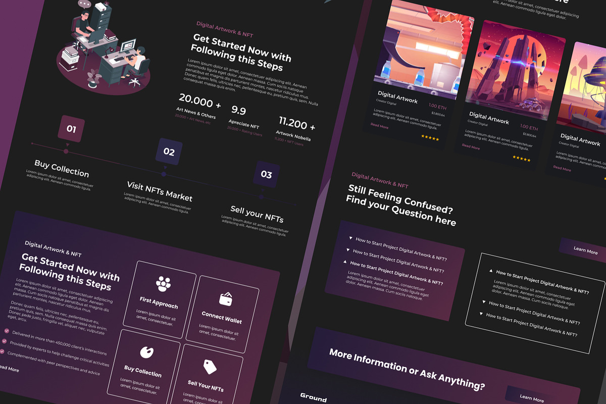Landing Page Mobile App Start-up, a Landing Page Template by Portocraft