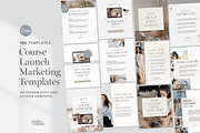 Instagram Course Launch Templates | Creative Market
