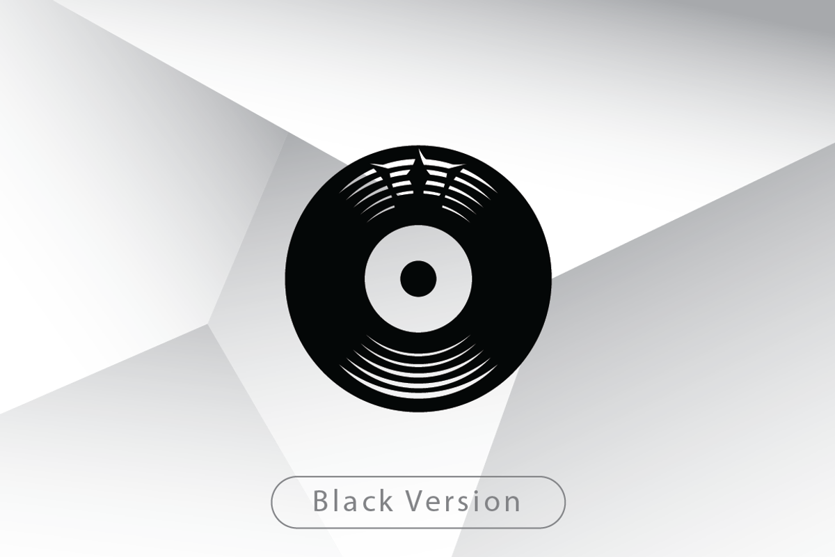 King Record Logo Template, a Branding & Logo Template by Heavtryq Design