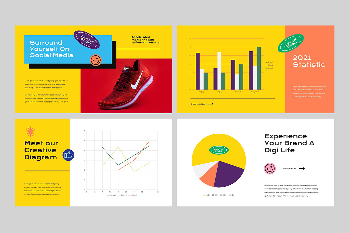 STICKER - Powerpoint Template, a Presentation Template by rgbryand