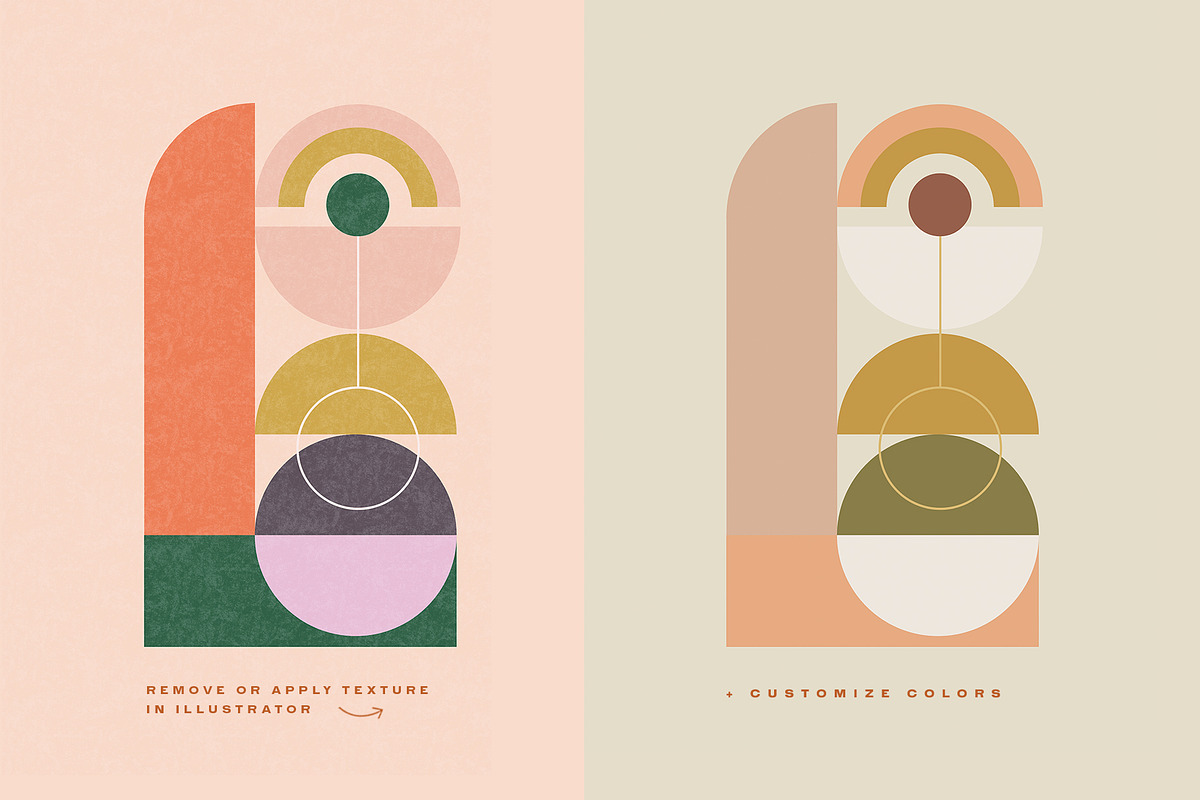 Geometric Posters, Shapes & Patterns