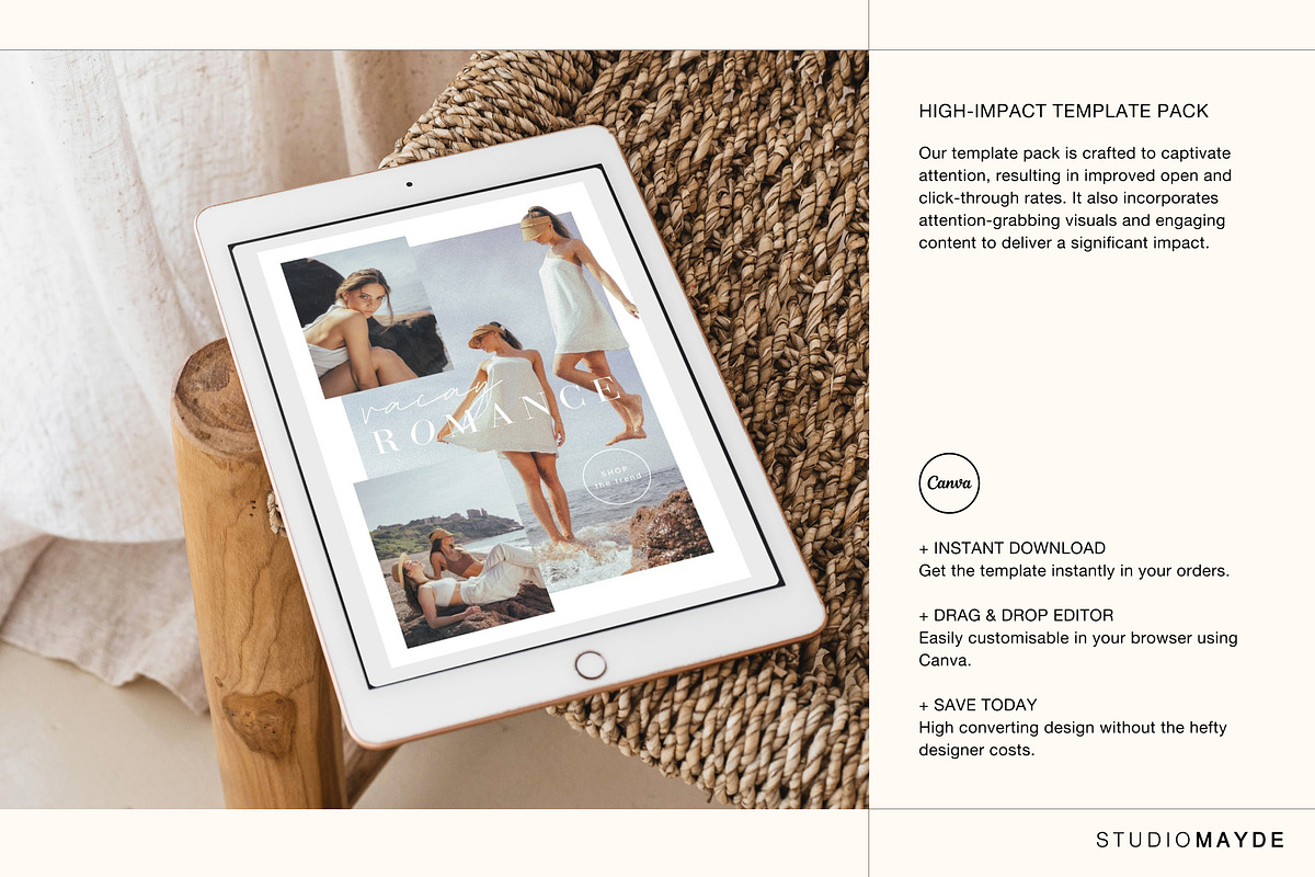 POSITANO | Email Marketing Bundle, an Email Template by Studio Mayde