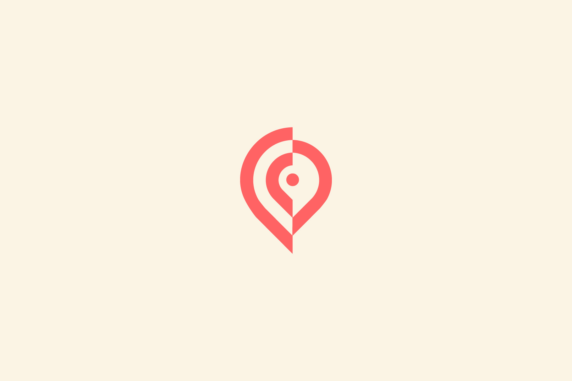 Pin Location Tag Icon Logo Vector