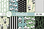 PANDAS paper, an Animal Illustration by Poppymoondesign