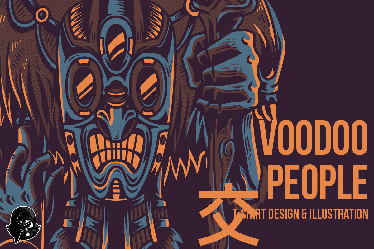 Voodoo People Illustration, a Work Illustration by badsyxn