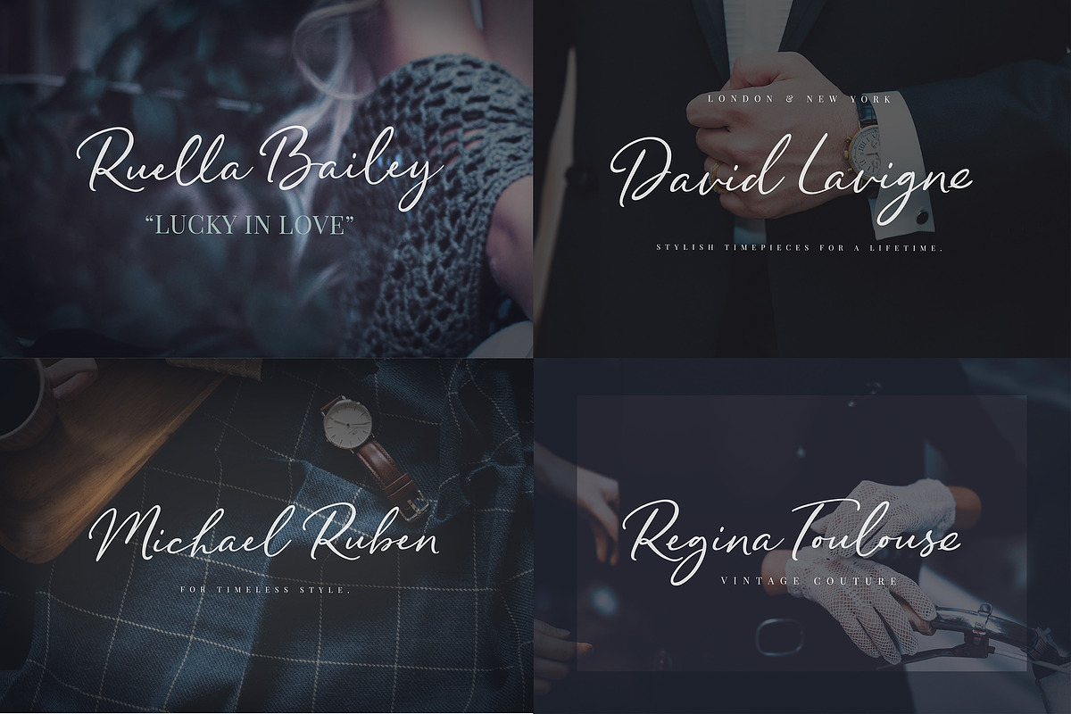 Pringle & Tweed Script, a Script Font by Nicky Laatz