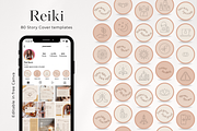 80 Reiki Master Story Highlight, a Social Media Template by PatternLab.