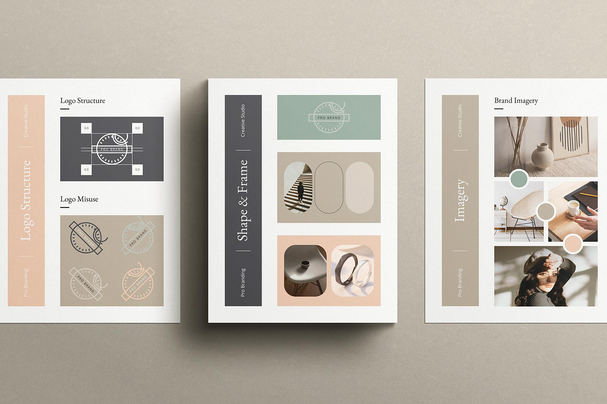 Brand Sheets Template CANVA, a Magazine Template by TemplatesForest