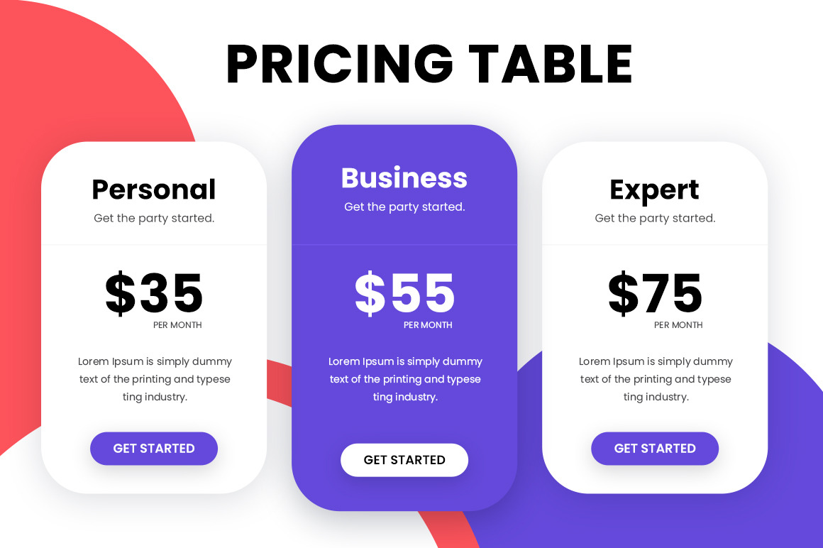 Pricing Tables, a Templates & Theme by Youme Techworld