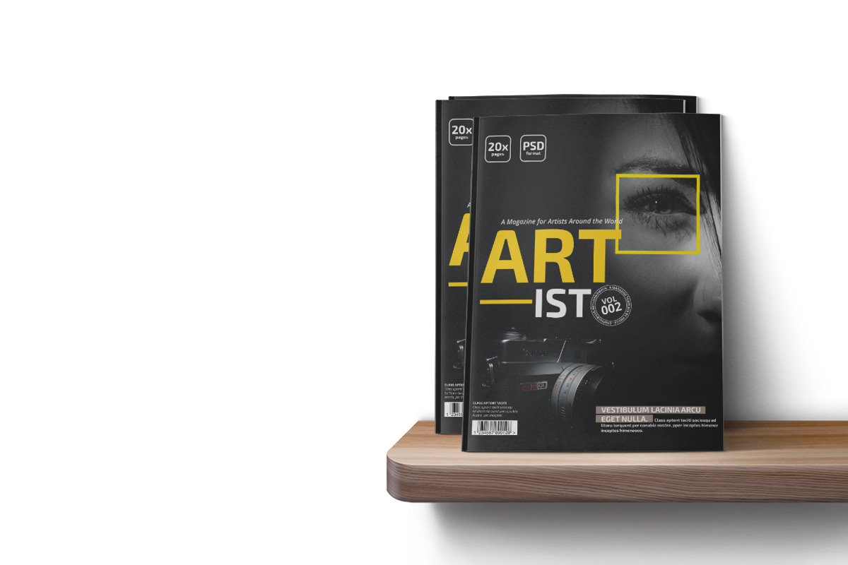 Art-ist Magazine Template Vol.2, a Magazine Template by pmvch ...