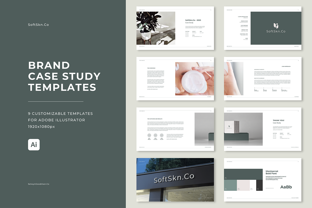 Brand Case Study Templates