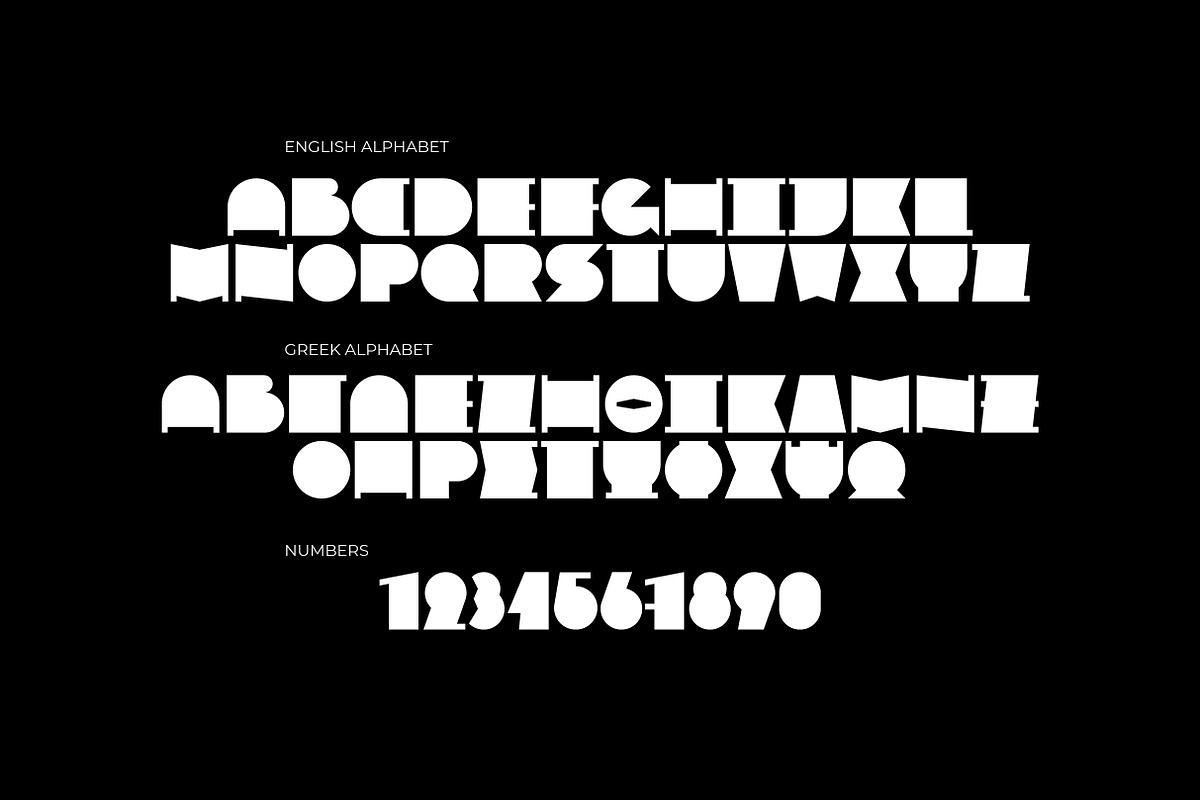 GNF_BOOLEAN BOLD DISPLAY FONT, a Font by george.nikolaidis