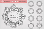 Hand Drawn Decorative Frames, a Decorative Illustration by Solana ...