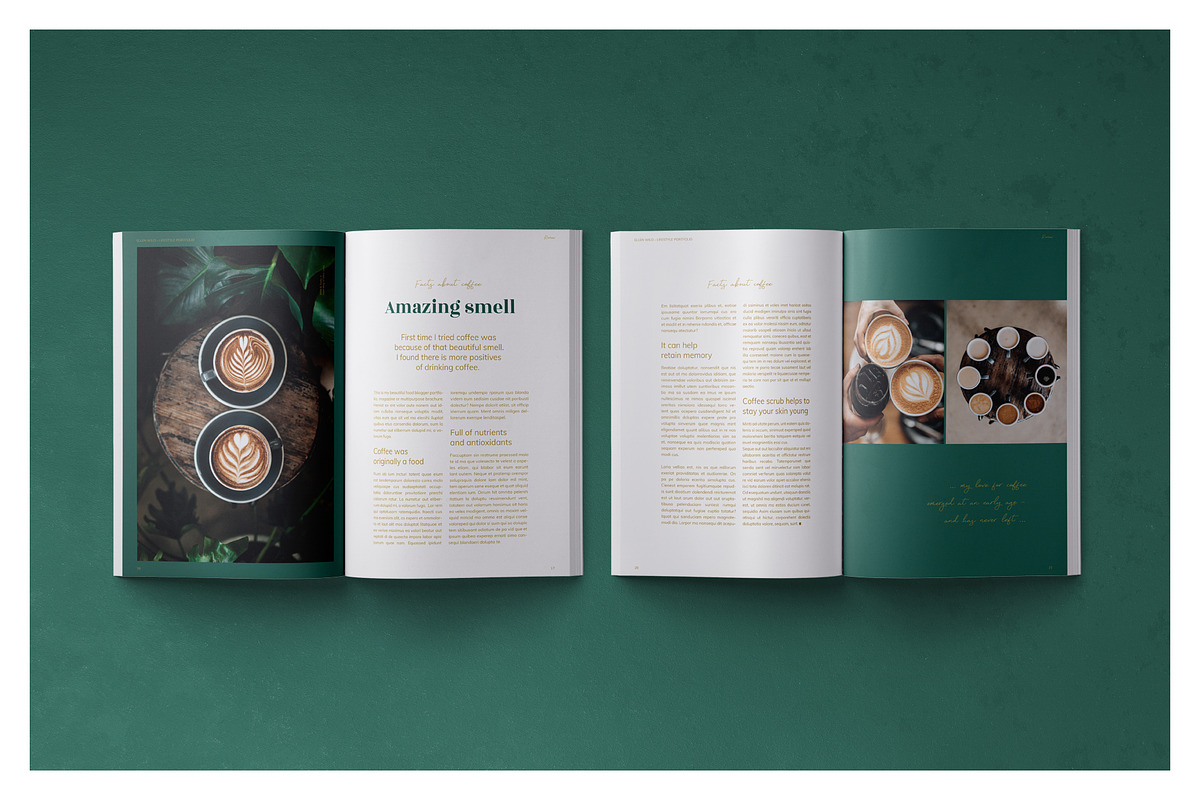 Magazine Duo Pack / CANVA, INDD, a Magazine Template by Mirazz