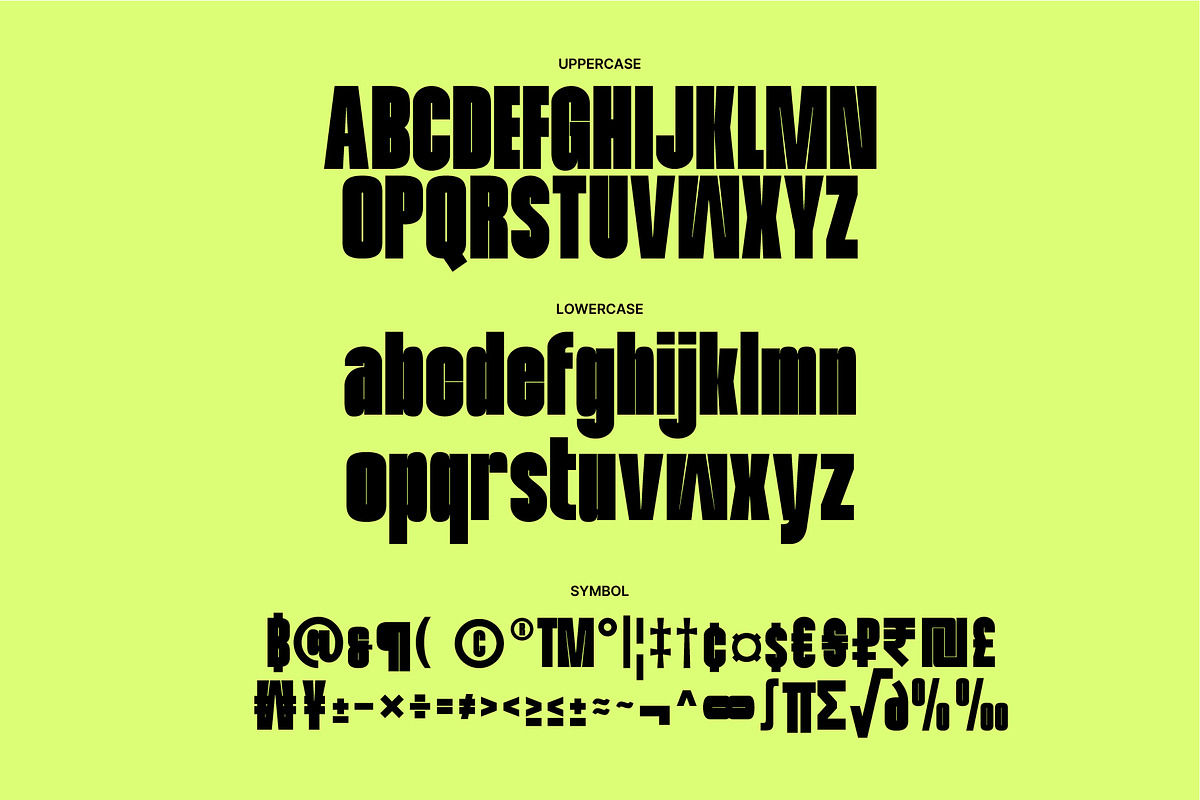 Bolt Sans Serif