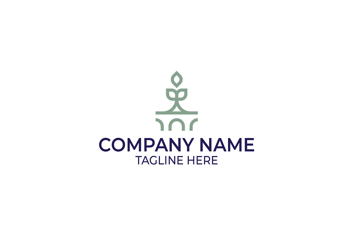 Plant Logo Design, a Branding & Logo Template by GranzCreative