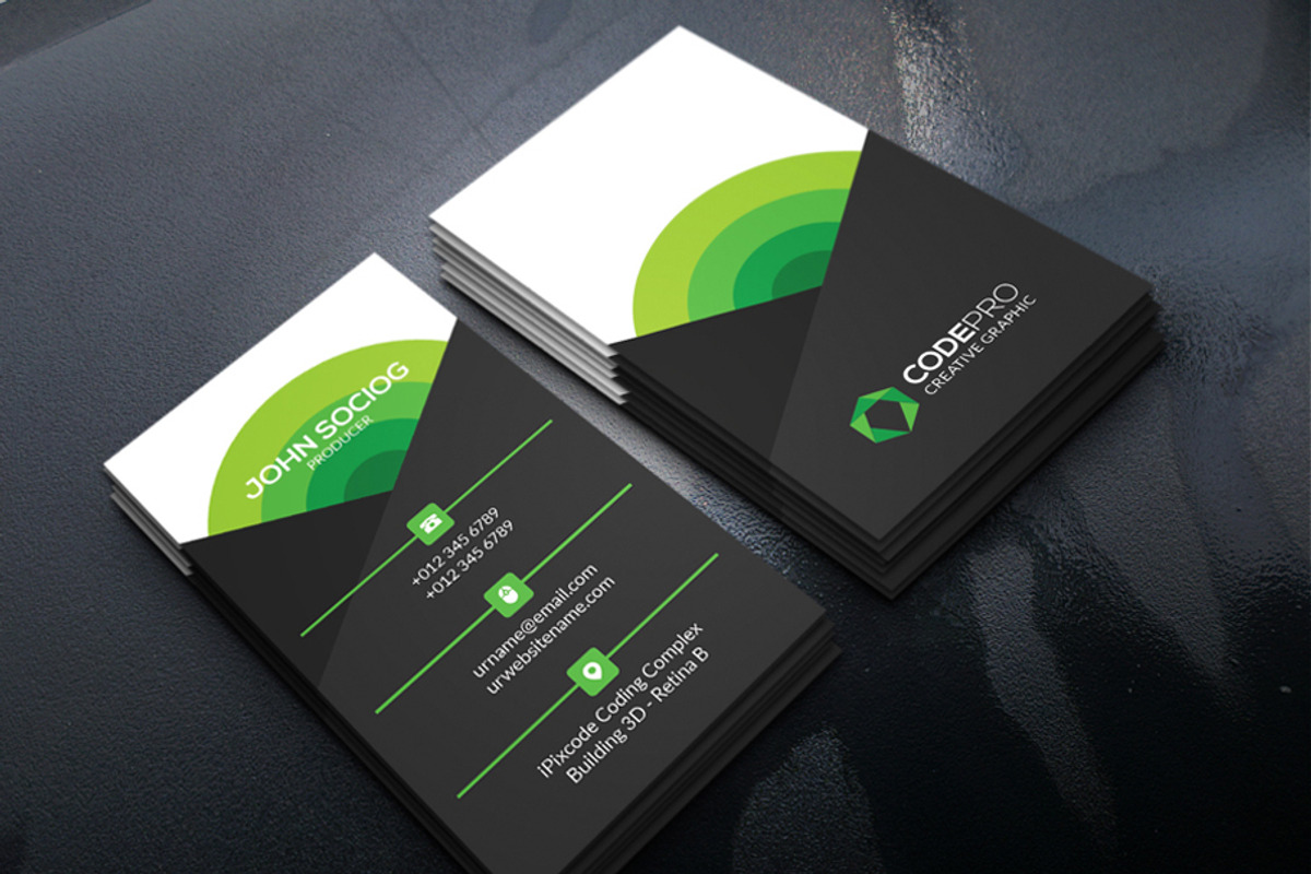 DJ Business Card, a Business Card Template by xnorpix